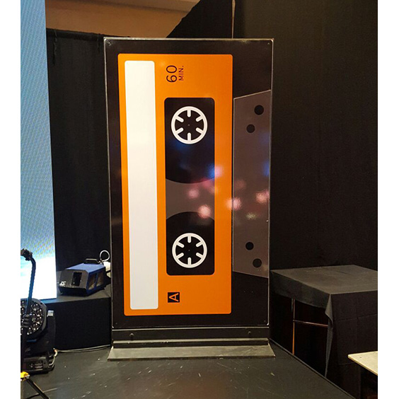 Giant Cassette Tape Prop – iCatching, everything for events