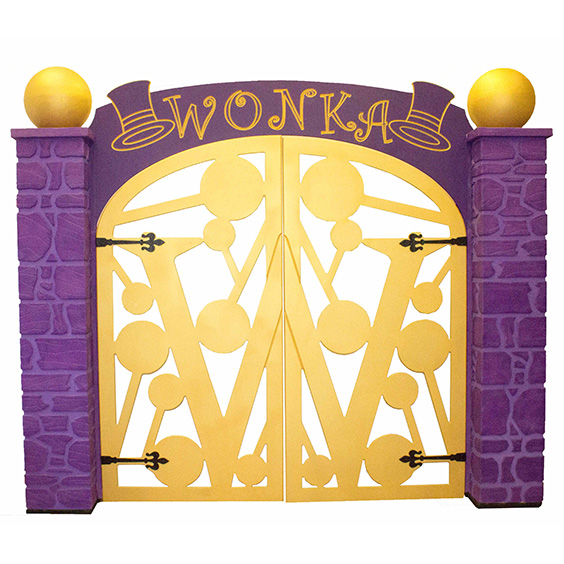 Willy Wonka Chocolate Factory Gate Willy Wonka Chocolate Factory Gate
