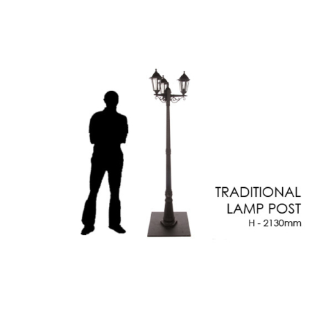 Traditional Street Lamp Prop – iCatching, everything for events
