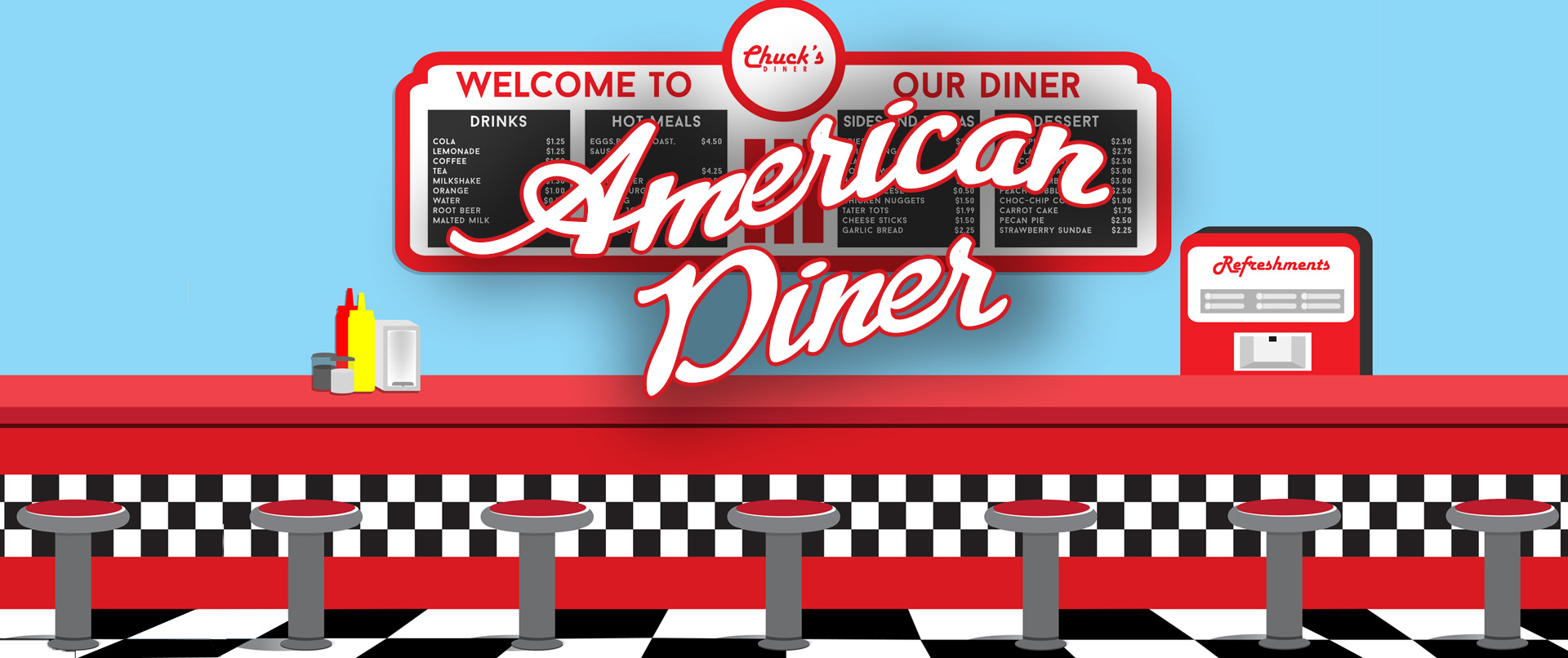 American Diner – iCatching, everything for events